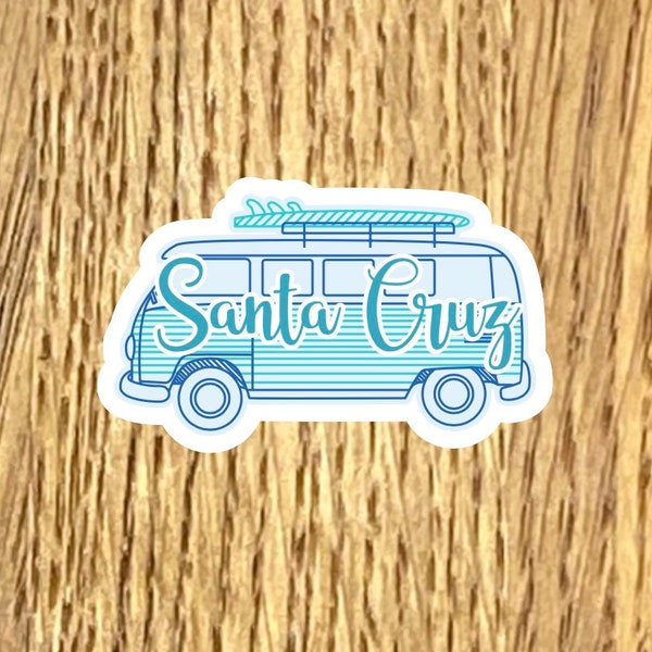 Santa Cruz Stickers - Etsy