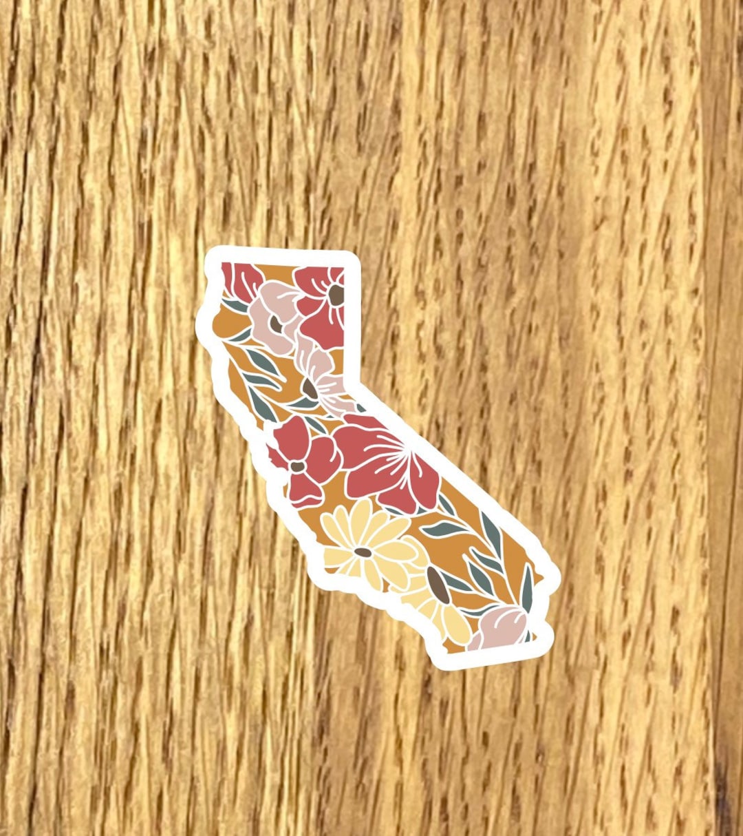 California Sticker 2.5 Sticker Decal, Sticker for Laptop or Water ...