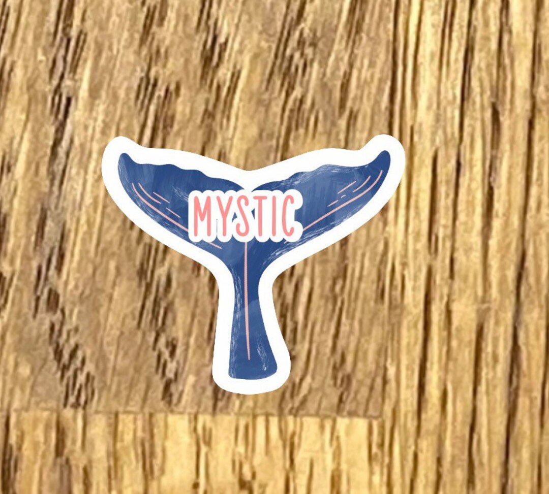 Mystic Connecticut Ct Sticker 2.5" Sticker Decal, Sticker for Laptop or ...