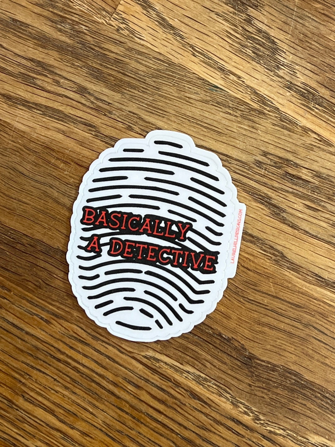 True Crime 2.5 Sticker, Vinyl Laminated Decal, Crime Podcast Sticker ...