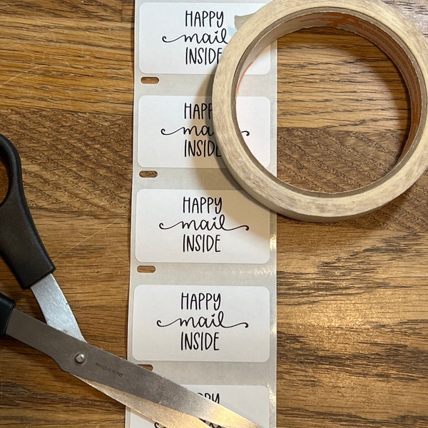Happy Mail Stickers - Etsy