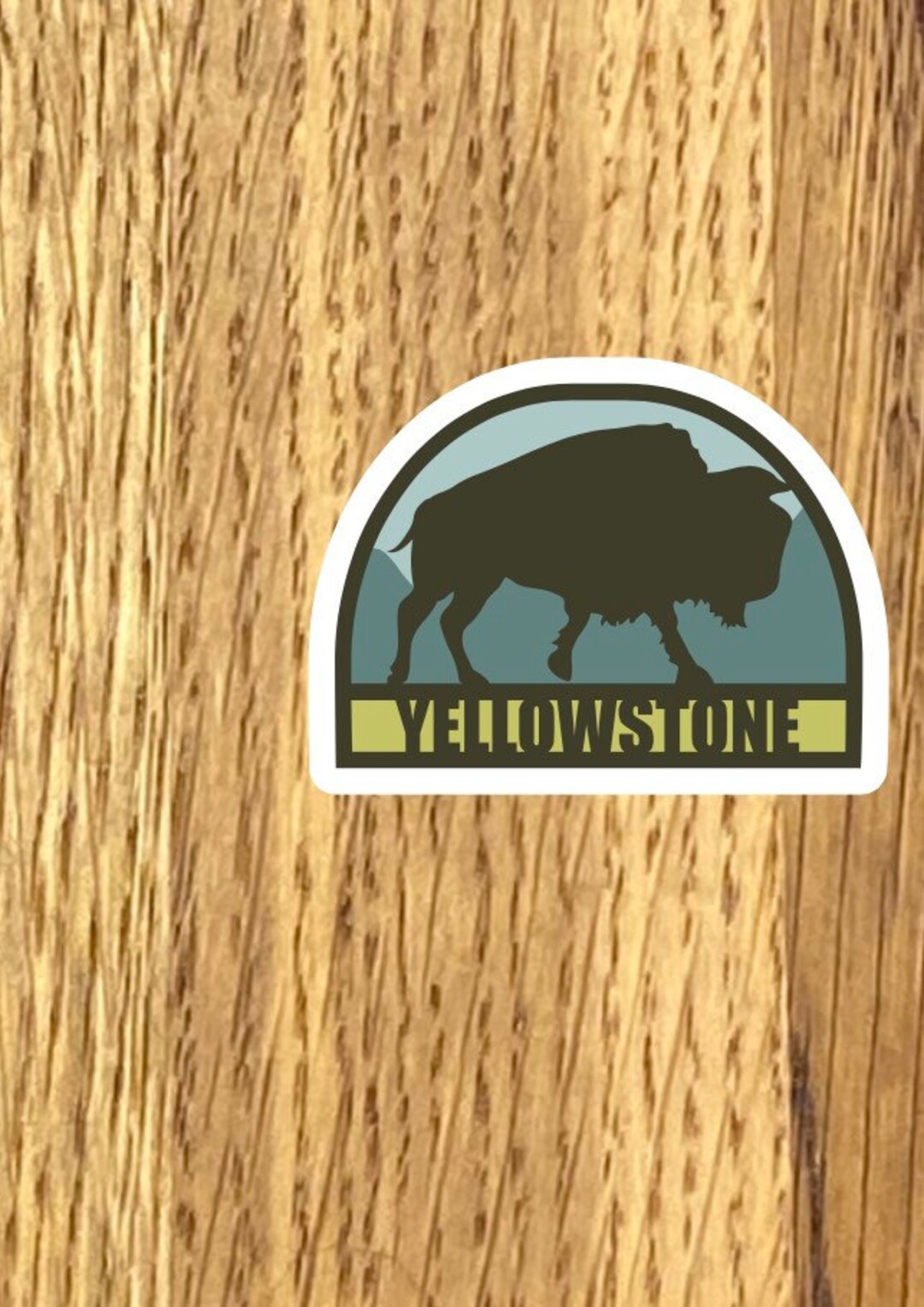 Yellowstone 2.5” Car Sticker Decal, Water Resistant Laptop Vinyl ...