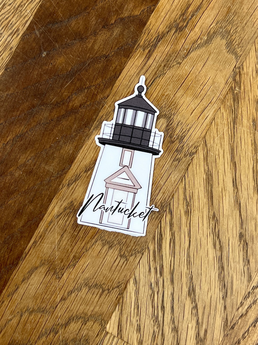 Nantucket Island 3 Car Sticker Decal, Water Resistant Laptop Vinyl ...