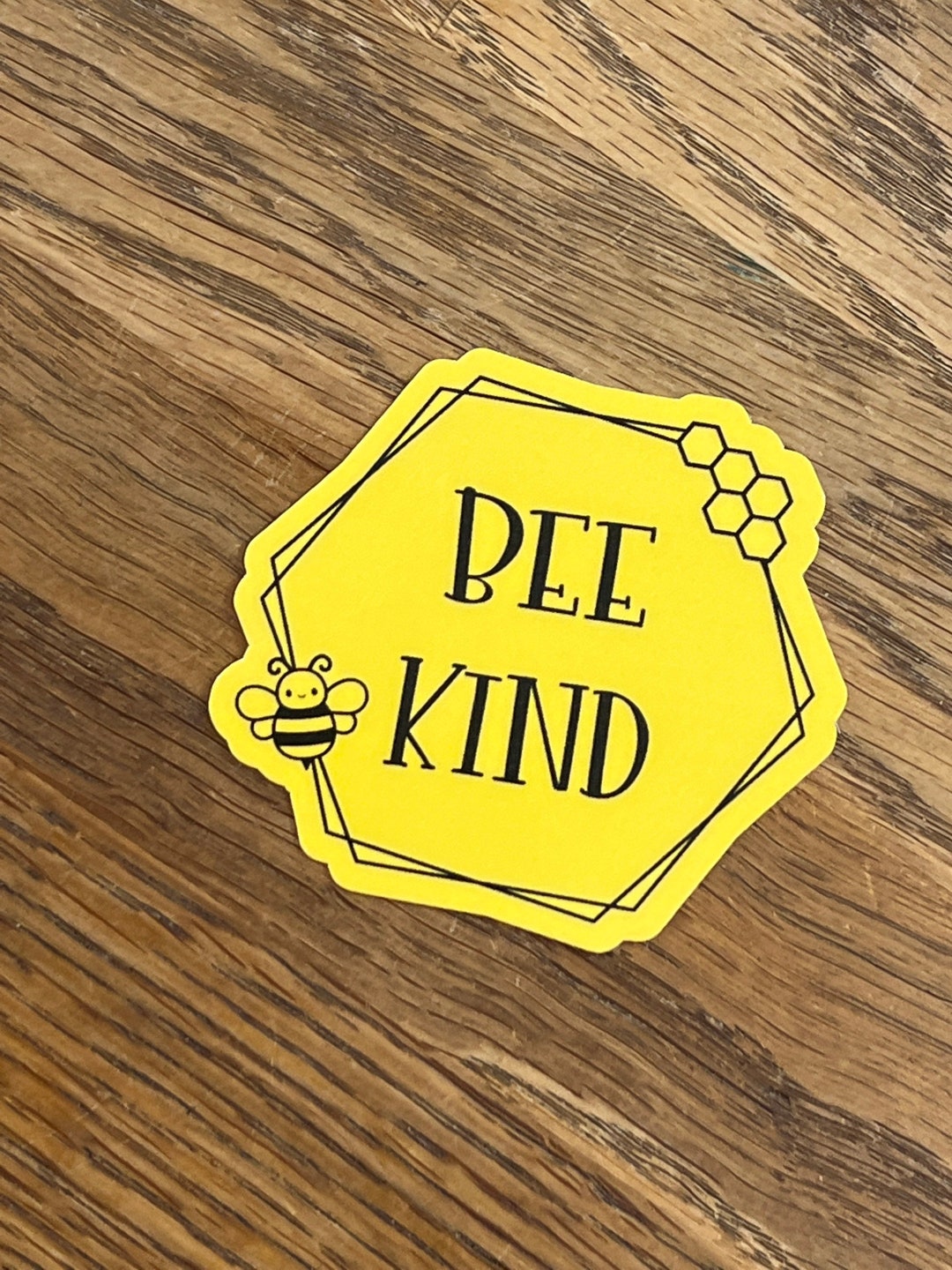 Bee Kind Sticker 2.5" Sticker Decal, Sticker for Laptop or Water Bottle ...