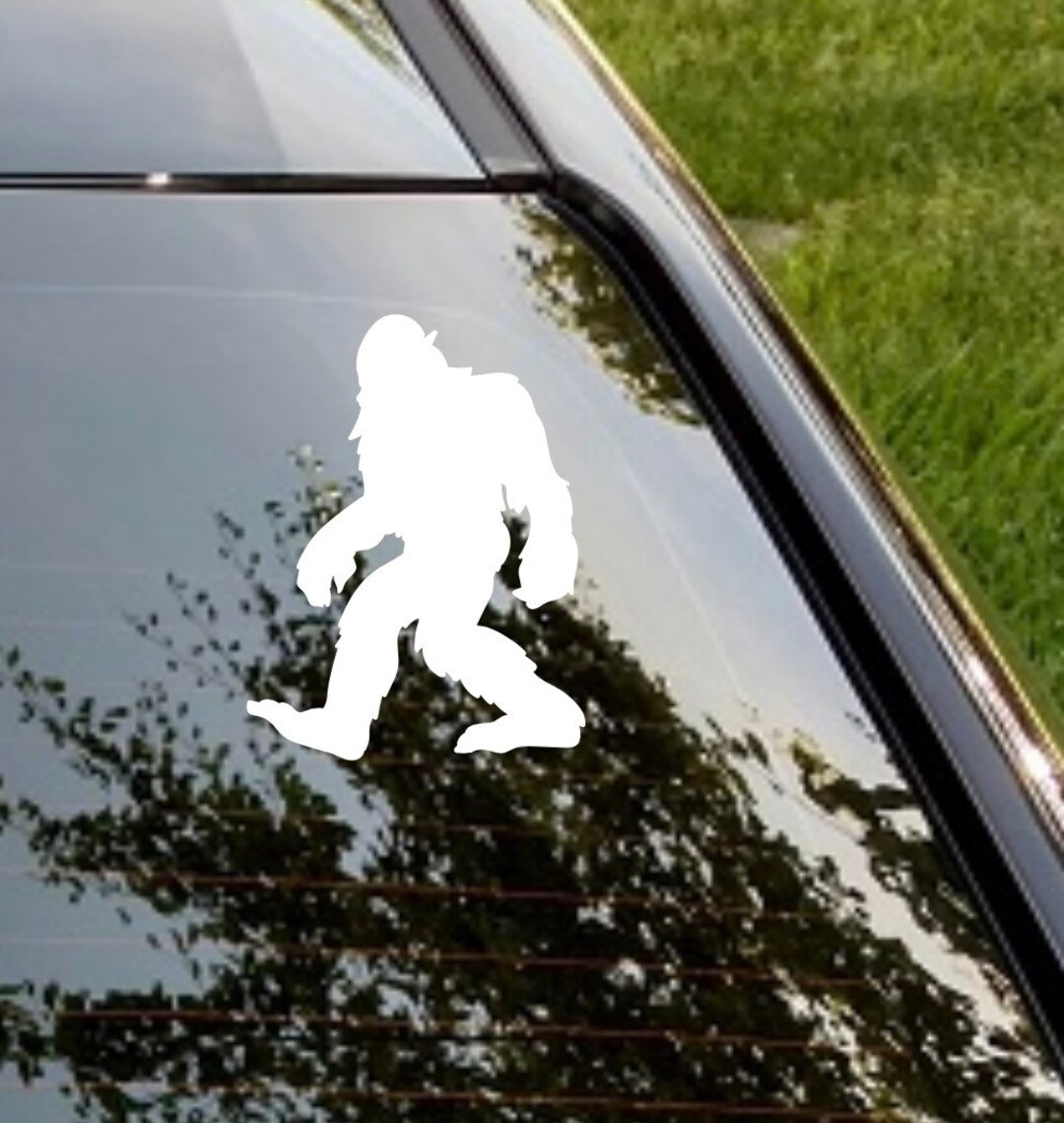 Sasquatch Vinyl Decal: Bigfoot Off-roading Adventure Sticker - Etsy