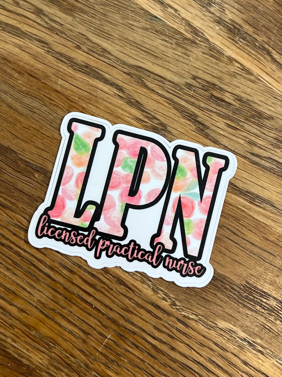 2.5" Licensed Nurse Sticker, for Laptop, for Water Bottle, Nurse Life ...