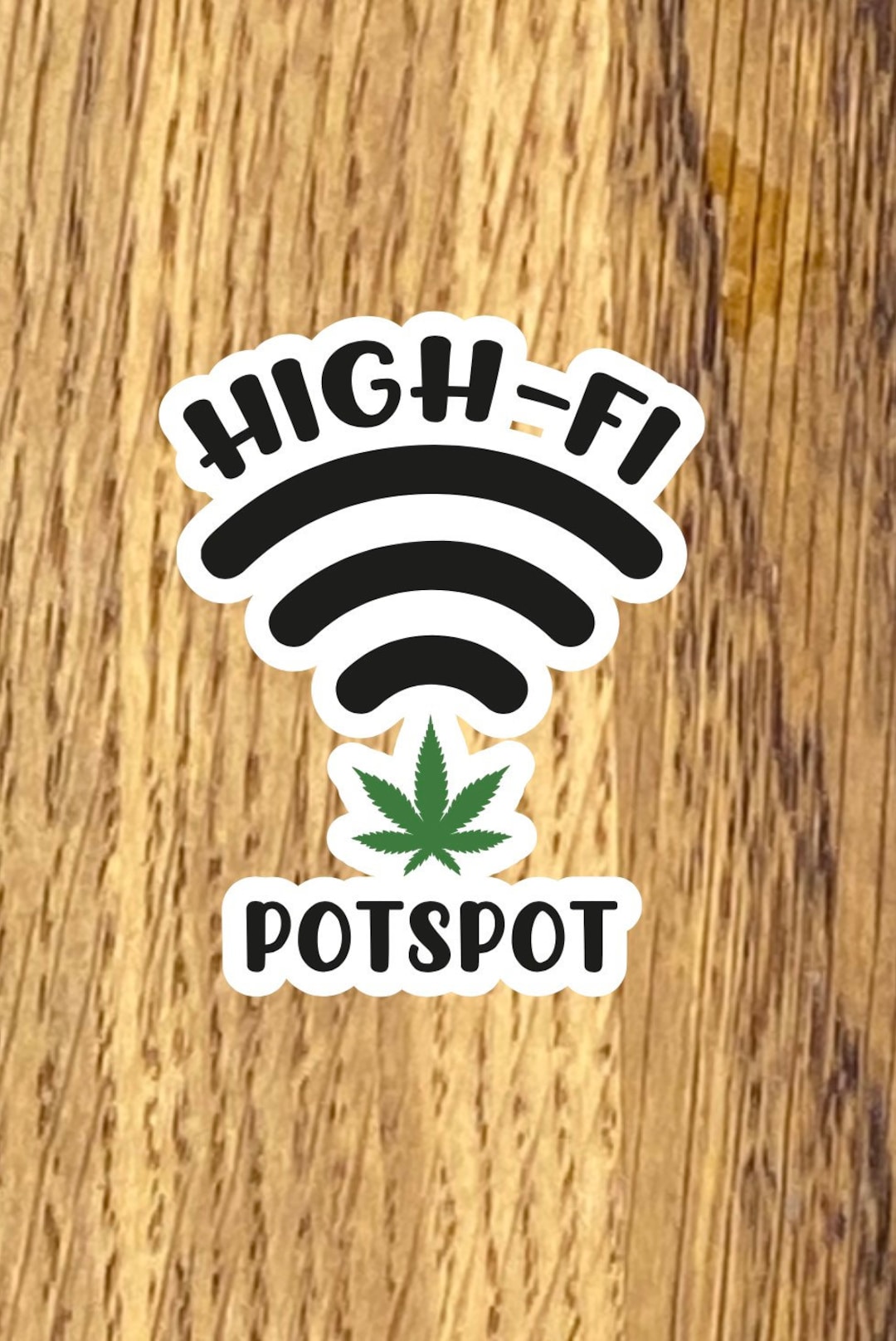 Pothead 2.5 Decal Sticker, for Laptop, for Water Bottle, for Laptops ...