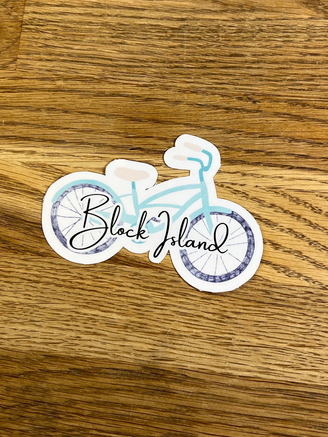 Block Island 2.5” Car Sticker Decal, Water Resistant Laptop Vinyl ...