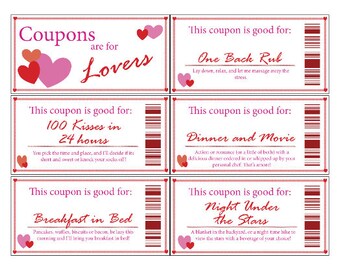 Co-Worker Coupon Book Printable Digital Stocking Stuffer | Etsy