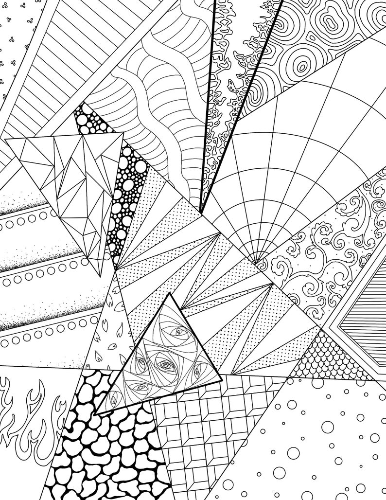 Color Me Calm Mandala Coloring Book - Etsy