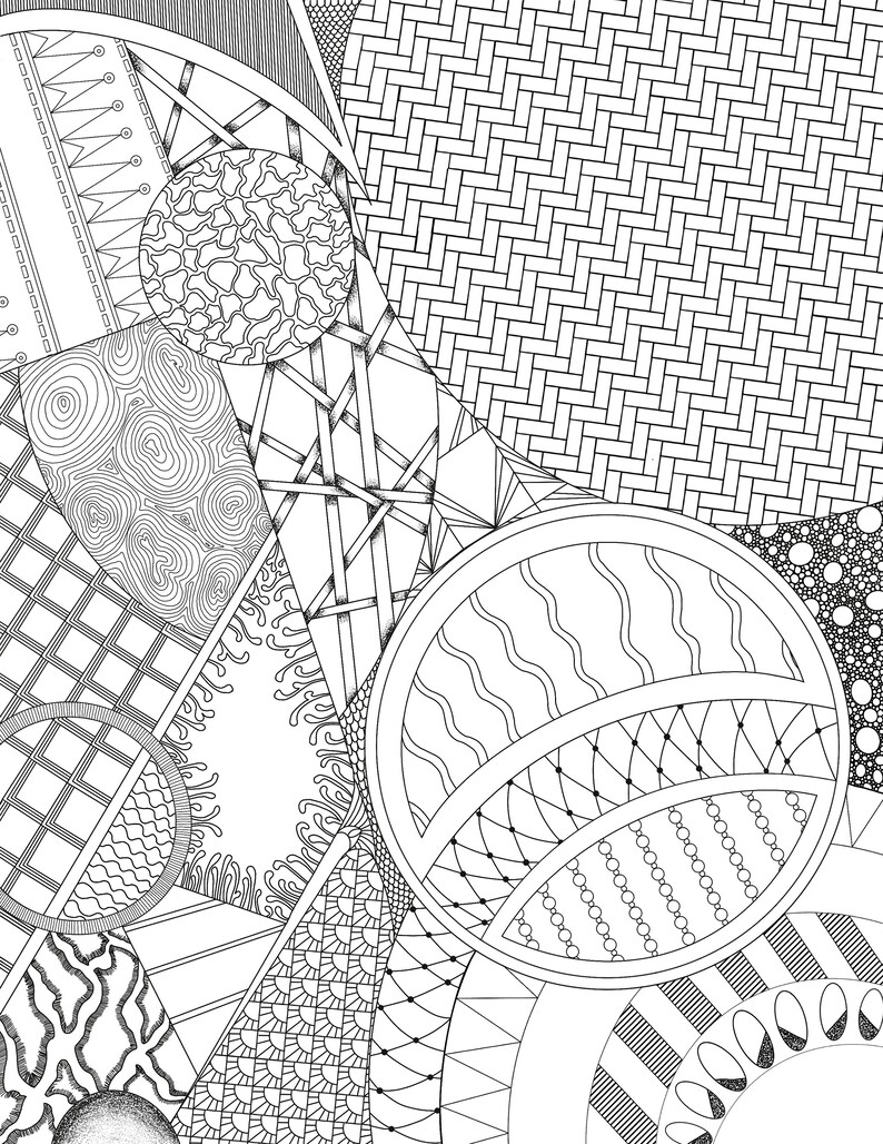 Color Me Calm Mandala Coloring Book - Etsy