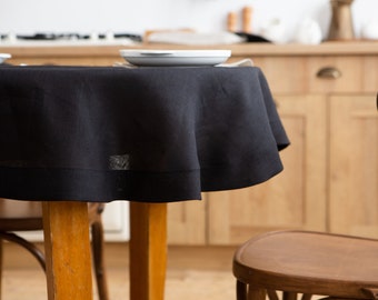 Round Table Cloth | Etsy