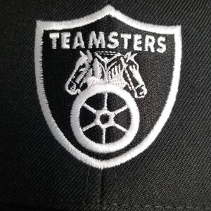 Teamster Nation Black Snapback Raider Themed - Etsy
