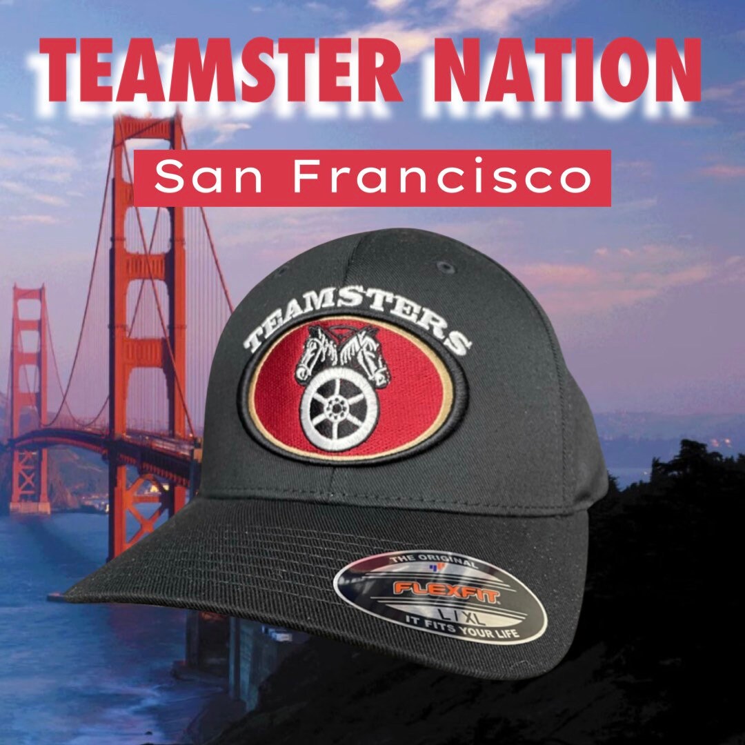 Teamster Nation Black Flexfit 49er Themed - Etsy