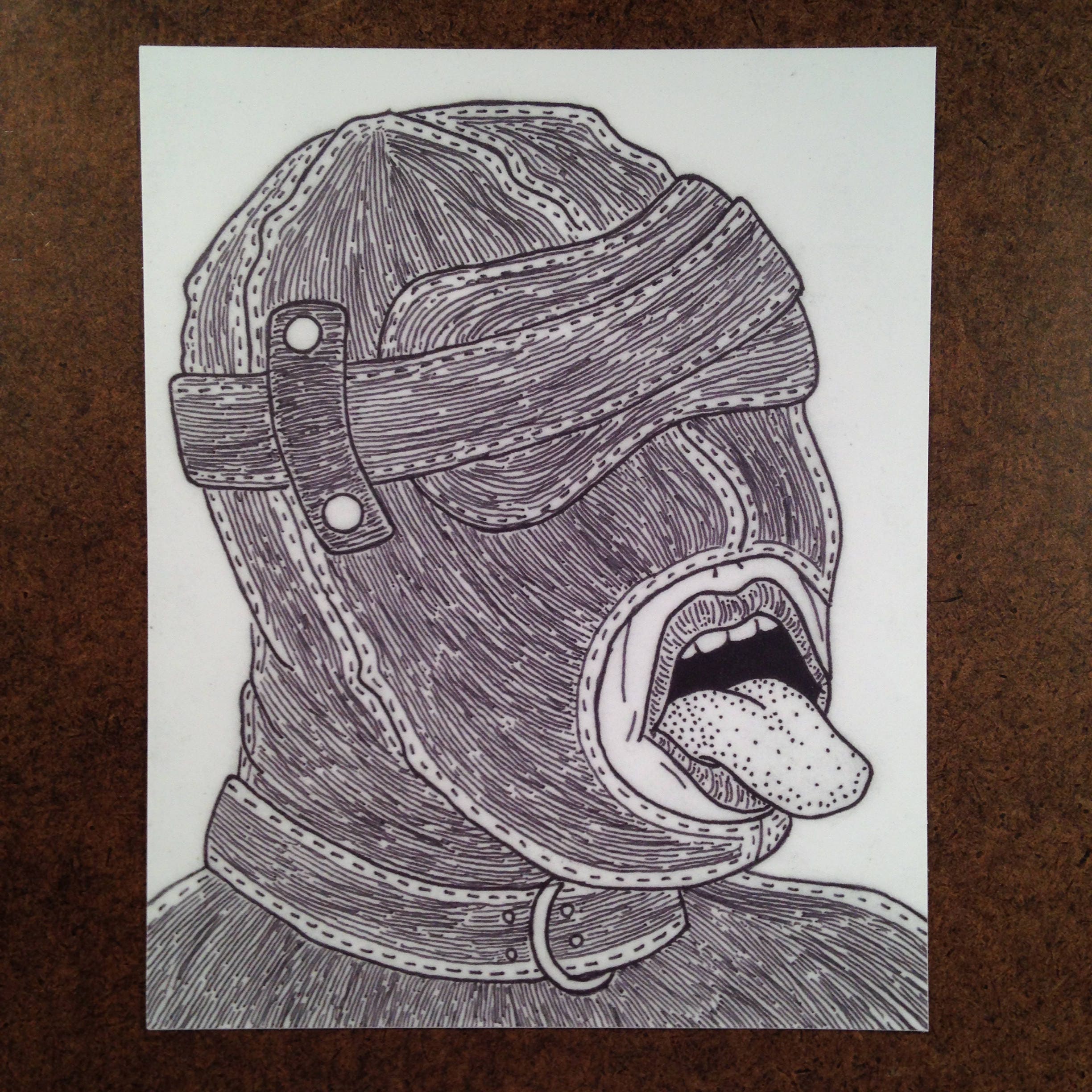 Gimp! Vinyl Sticker - Etsy