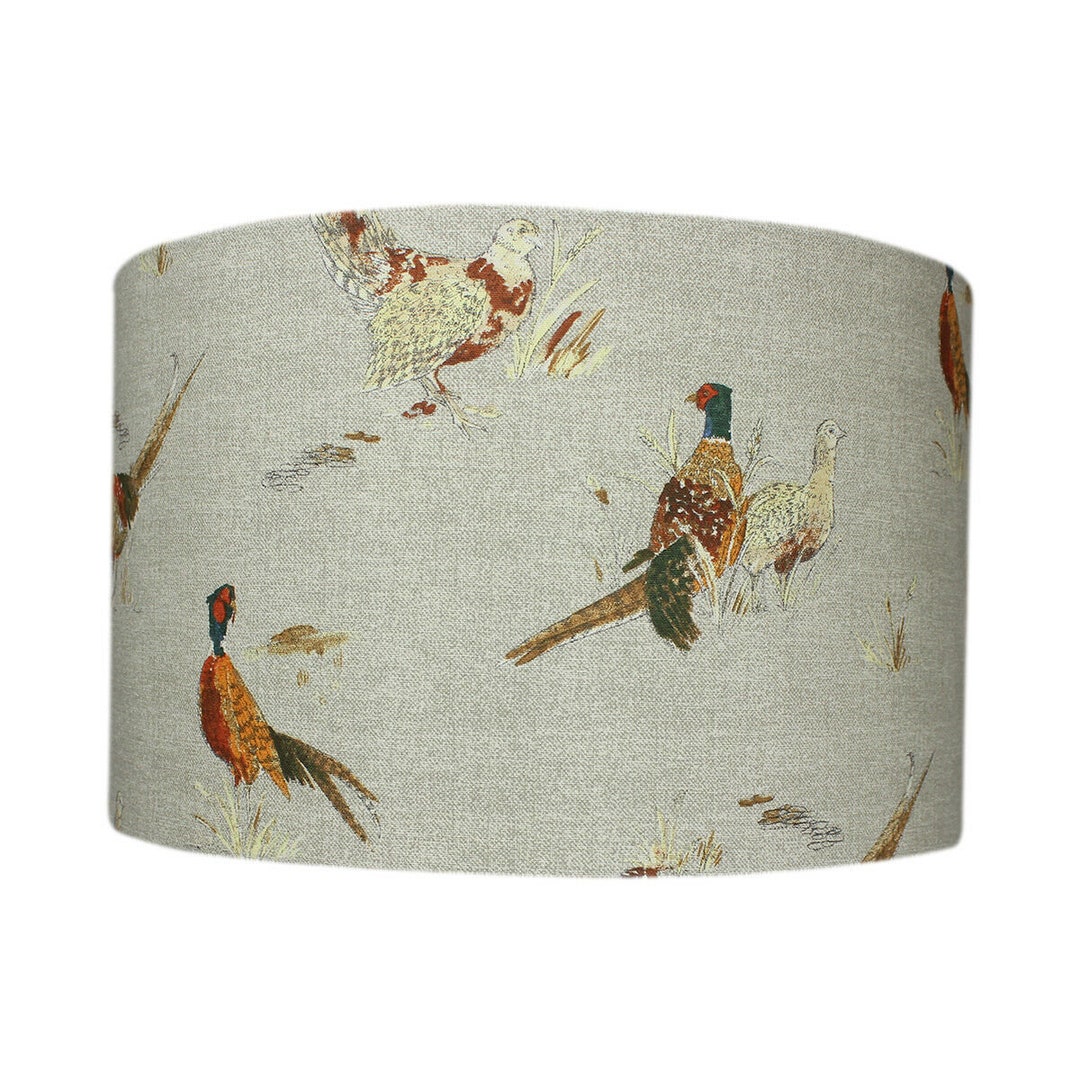 Pheasant Country Drum Lampshade / Light Shade - Etsy