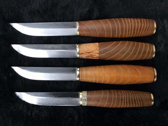 Custom Puukko With Mulberry Handle Handmade Scandi Bushcraft - Etsy