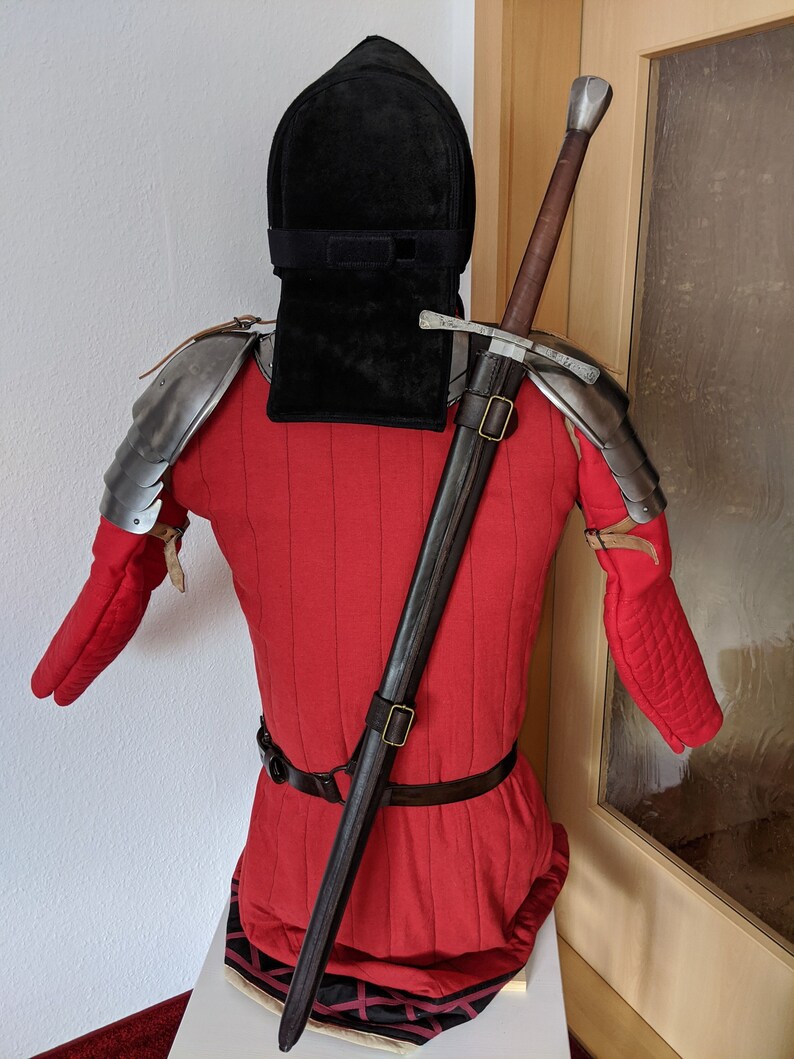 Geralts Sword Shoulder Harness - Witcher 3 , Knight Sword Holder ...