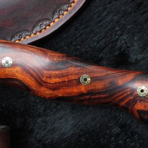 Custom Bushcraft Knife -ferro Rod Kit - Etsy