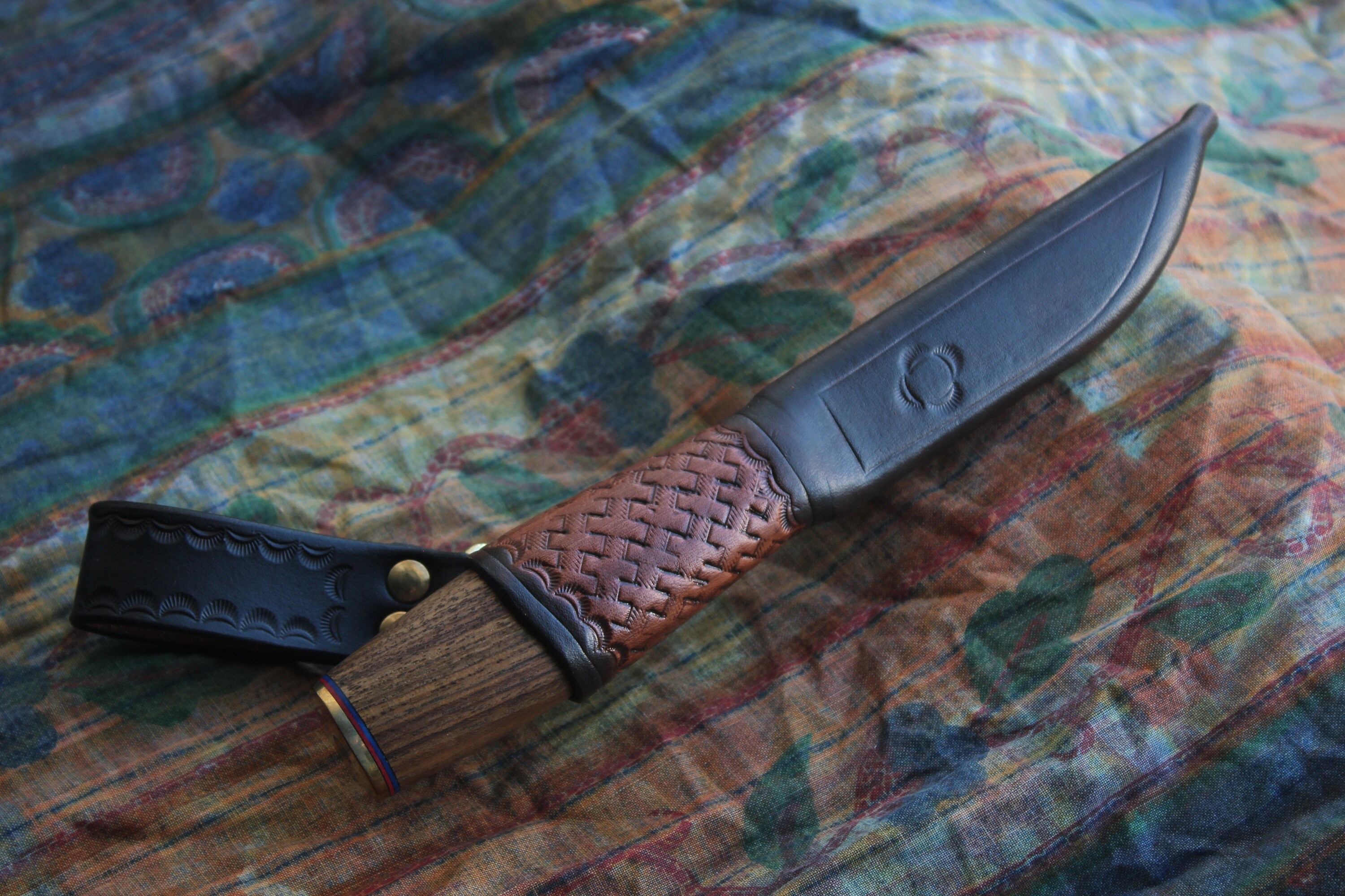 Custom Bushcraft Knife Hunting Puukko Survival knife | Etsy