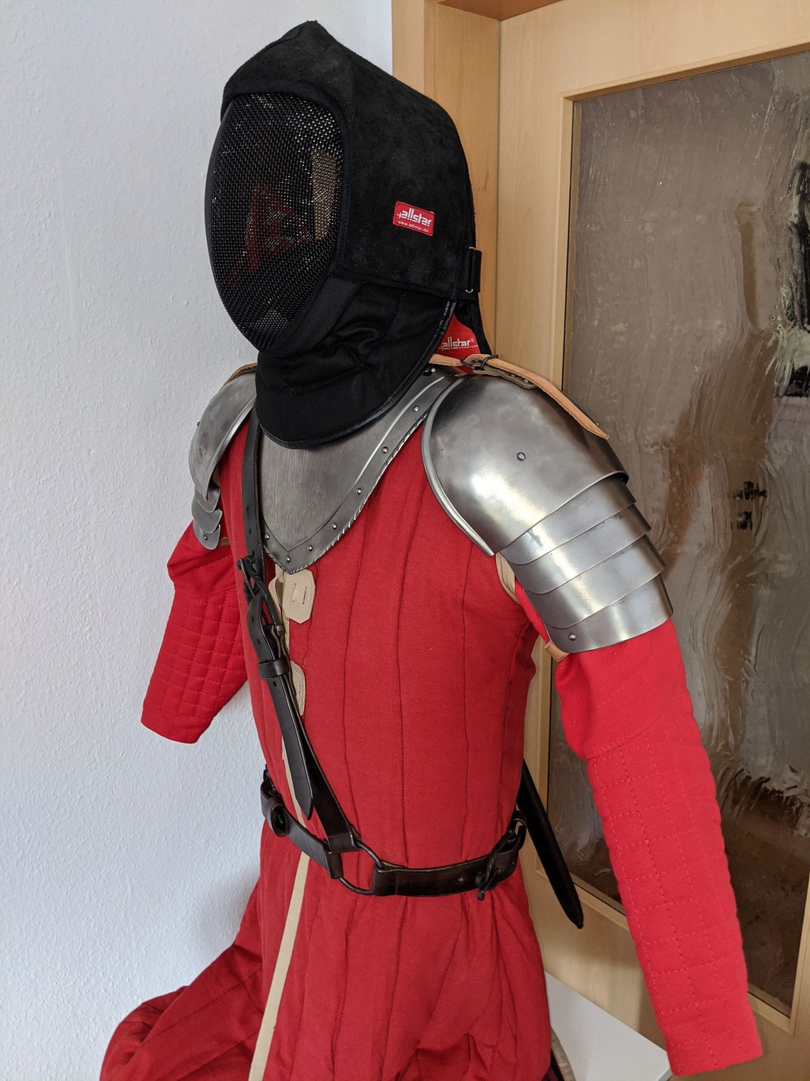 Geralts Sword Shoulder Harness - Witcher 3 , Knight Sword Holder ...