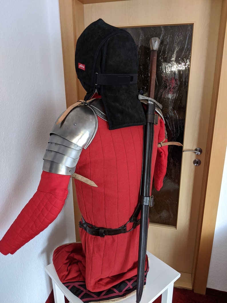 Geralts Sword Shoulder Harness - Witcher 3 , Knight Sword Holder ...