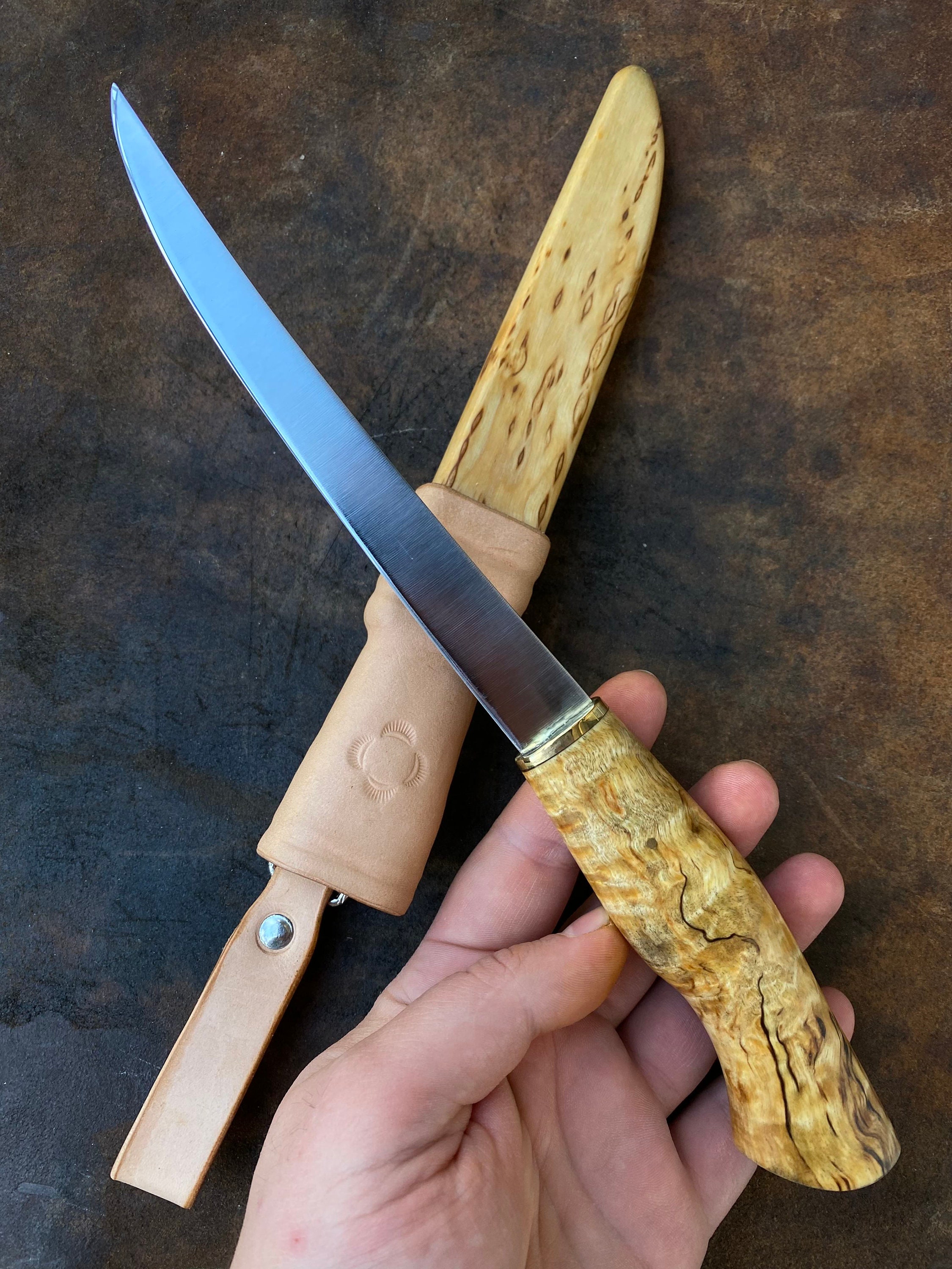 Custom Fillet Knife for Fishing 100% Hand Made for YOU - Etsy