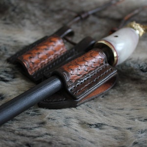 Custom Wolf Ferro Rod Firesteel - HF Survival School - Bushcraft Shop ...