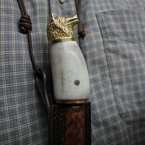 Custom Wolf Ferro Rod Firesteel - HF Survival School - Bushcraft Shop ...