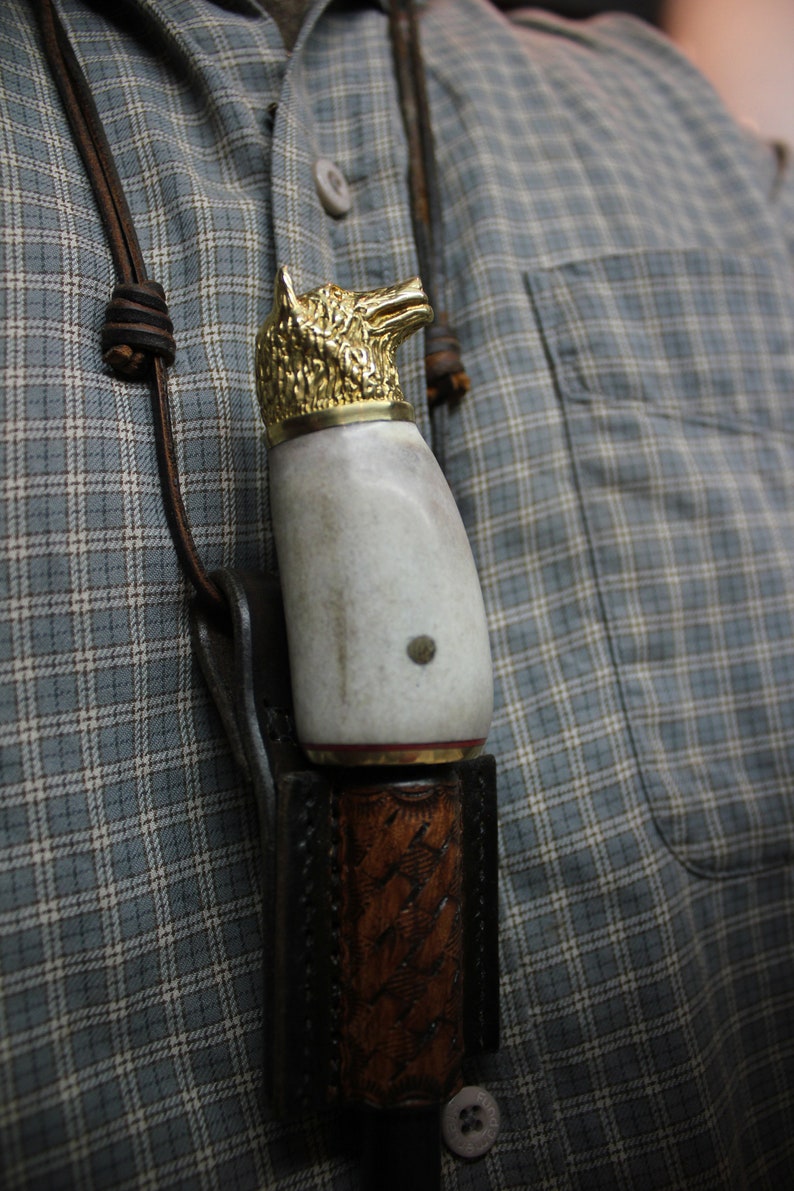 Custom Wolf Ferro Rod Firesteel - HF Survival School - Bushcraft Shop ...