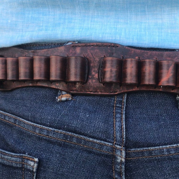 Leather Revolver Ammo Holder - Etsy
