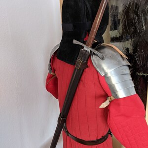 Geralts Sword Shoulder Harness - Witcher 3 , Knight Sword Holder ...