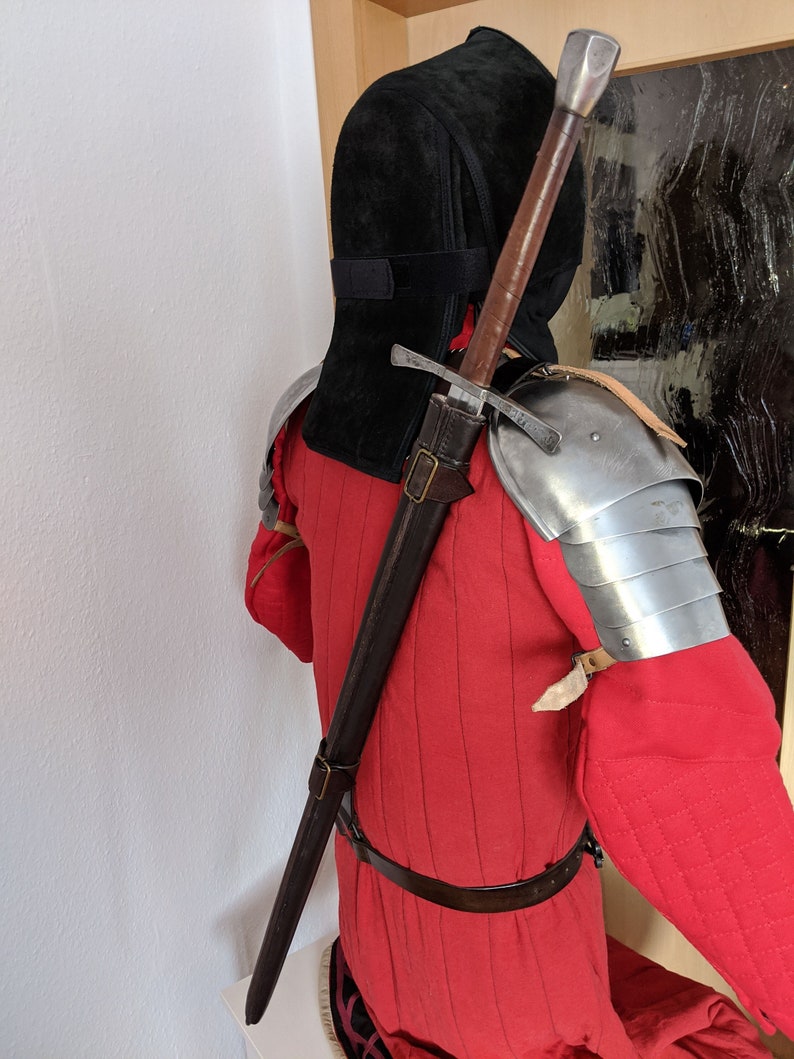 Geralts Sword Shoulder Harness - Witcher 3 , Knight Sword Holder ...