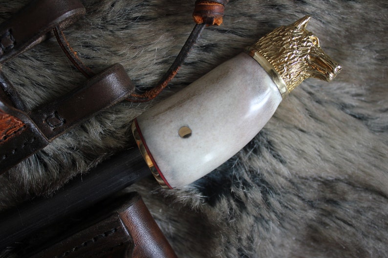 Custom Wolf Ferro Rod Firesteel - HF Survival School - Bushcraft Shop ...