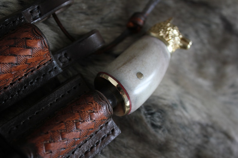 Custom Wolf Ferro Rod Firesteel - HF Survival School - Bushcraft Shop ...