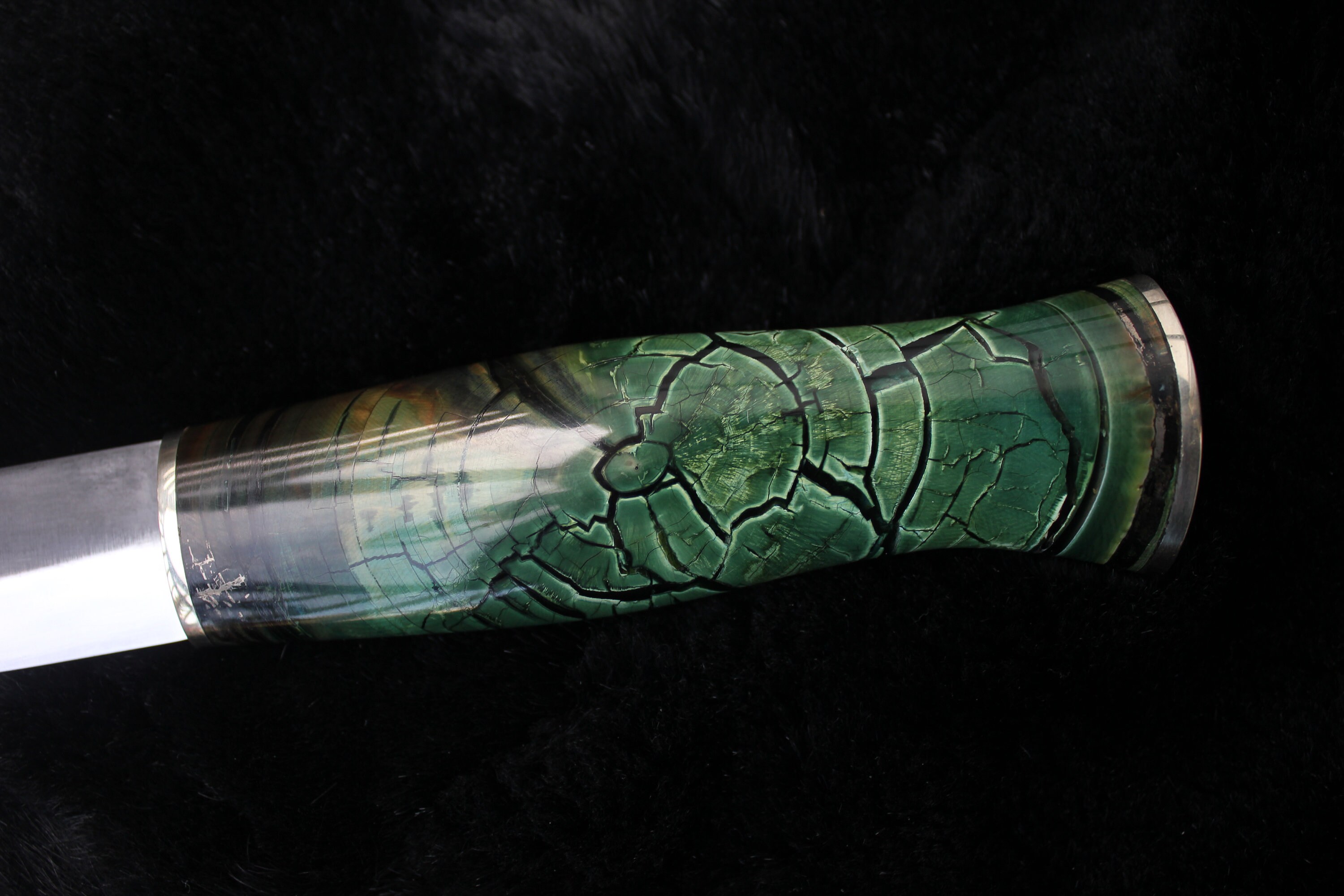 Custom Puukko Skinning Knife Handmade Stabilized Bone Handle - Etsy