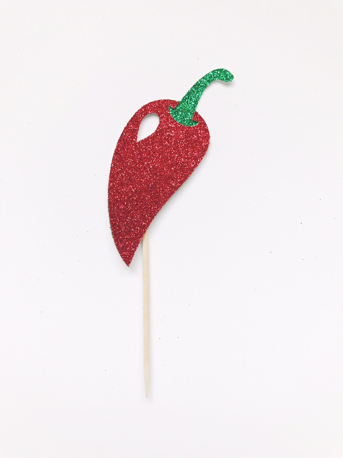 Fiesta Cupcake Toppers Chili Pepper Music Guitar Party | Etsy