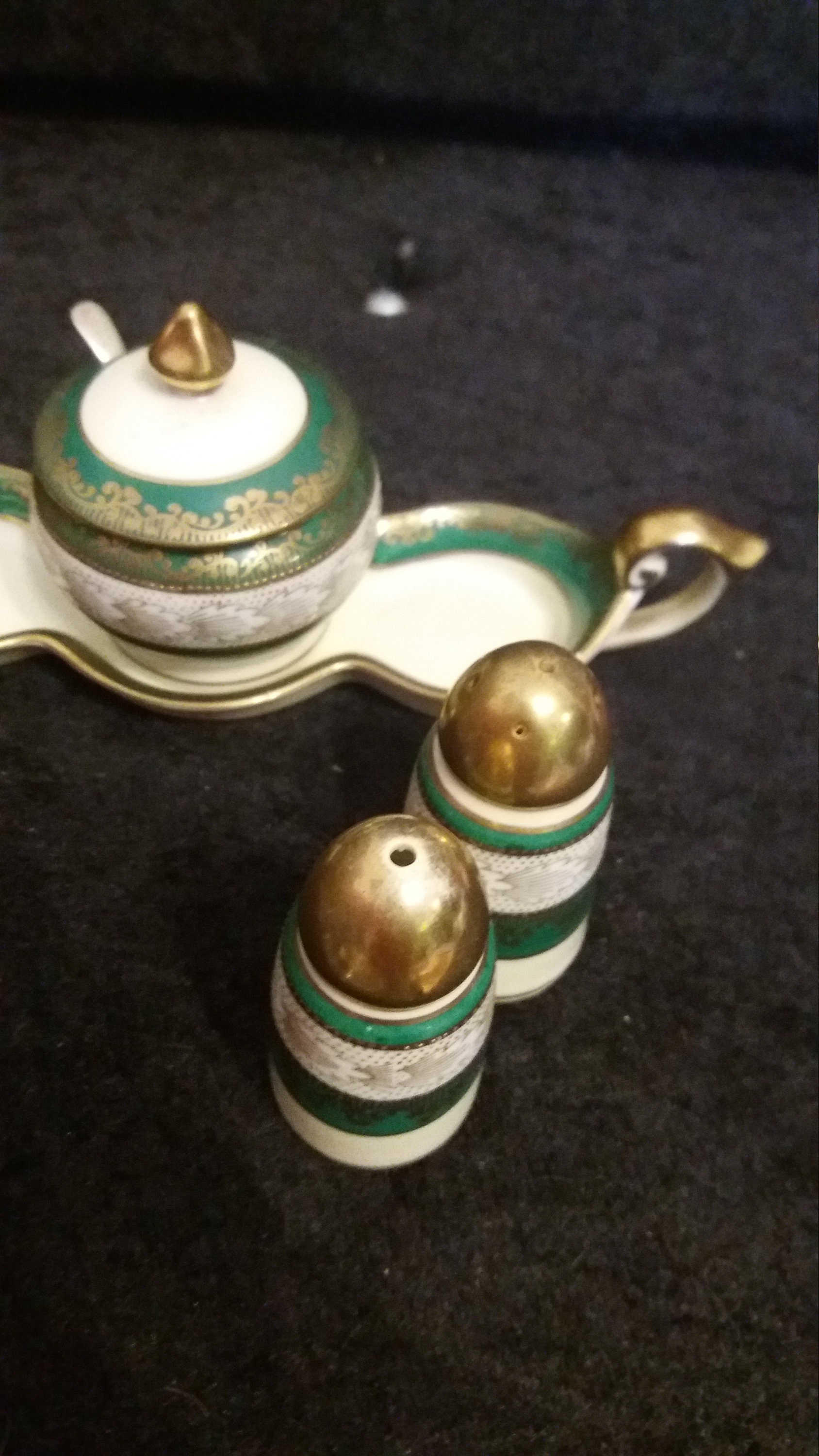 Vintage Meiko China Hand Painted Japanese Cruet Set.fabulous | Etsy