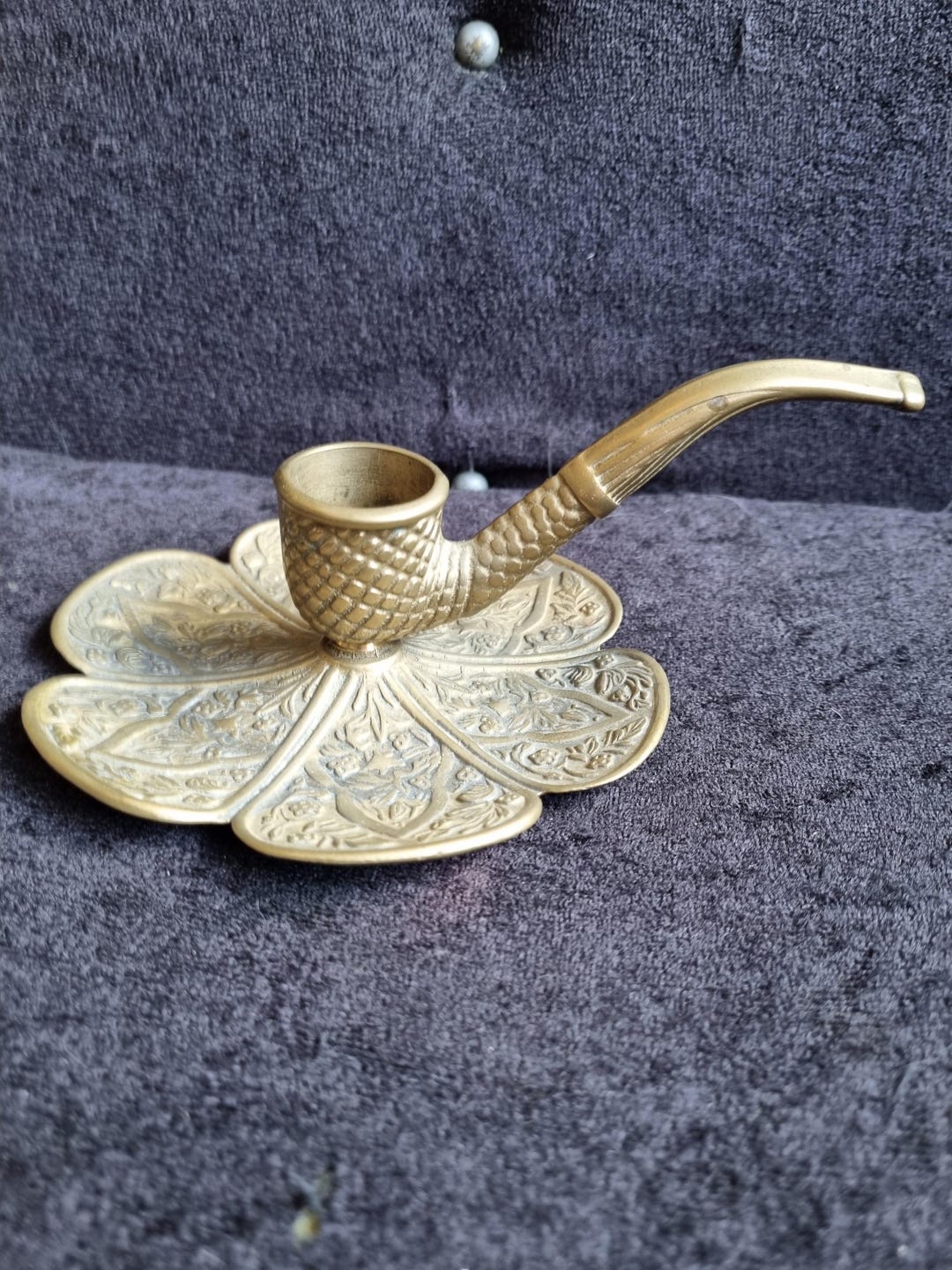 Sweet Quirky French Mid Century Brass Chamberstick in the Shape of a ...