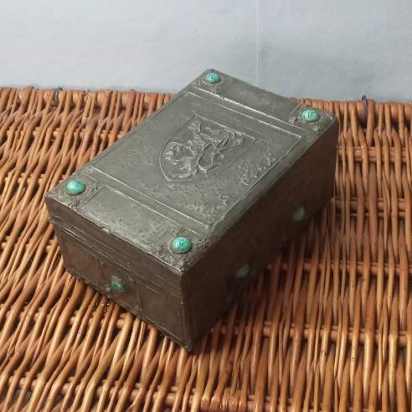 Pewter Jewelry Box - Etsy