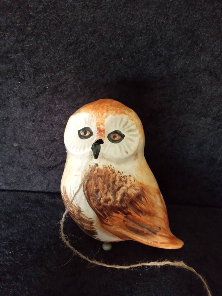 Vintage Toni Raymond Babbacombe Pottery Wise Owl String - Etsy