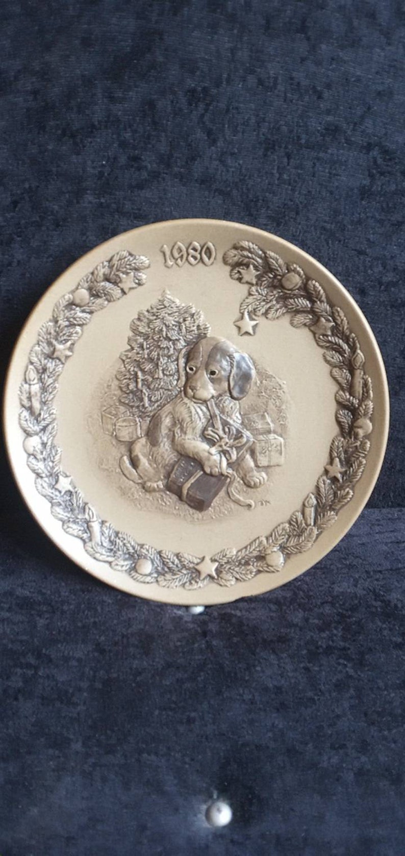 Limited Edition Poole Pottery Third Christmas Plate.1980 Temptation ...
