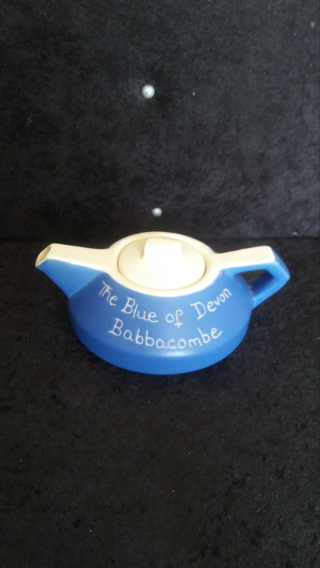 Devonmoor Pottery Art Deco 1930s the Blue of Devon Teapot From ...