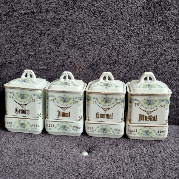 German Spice Jars - Etsy