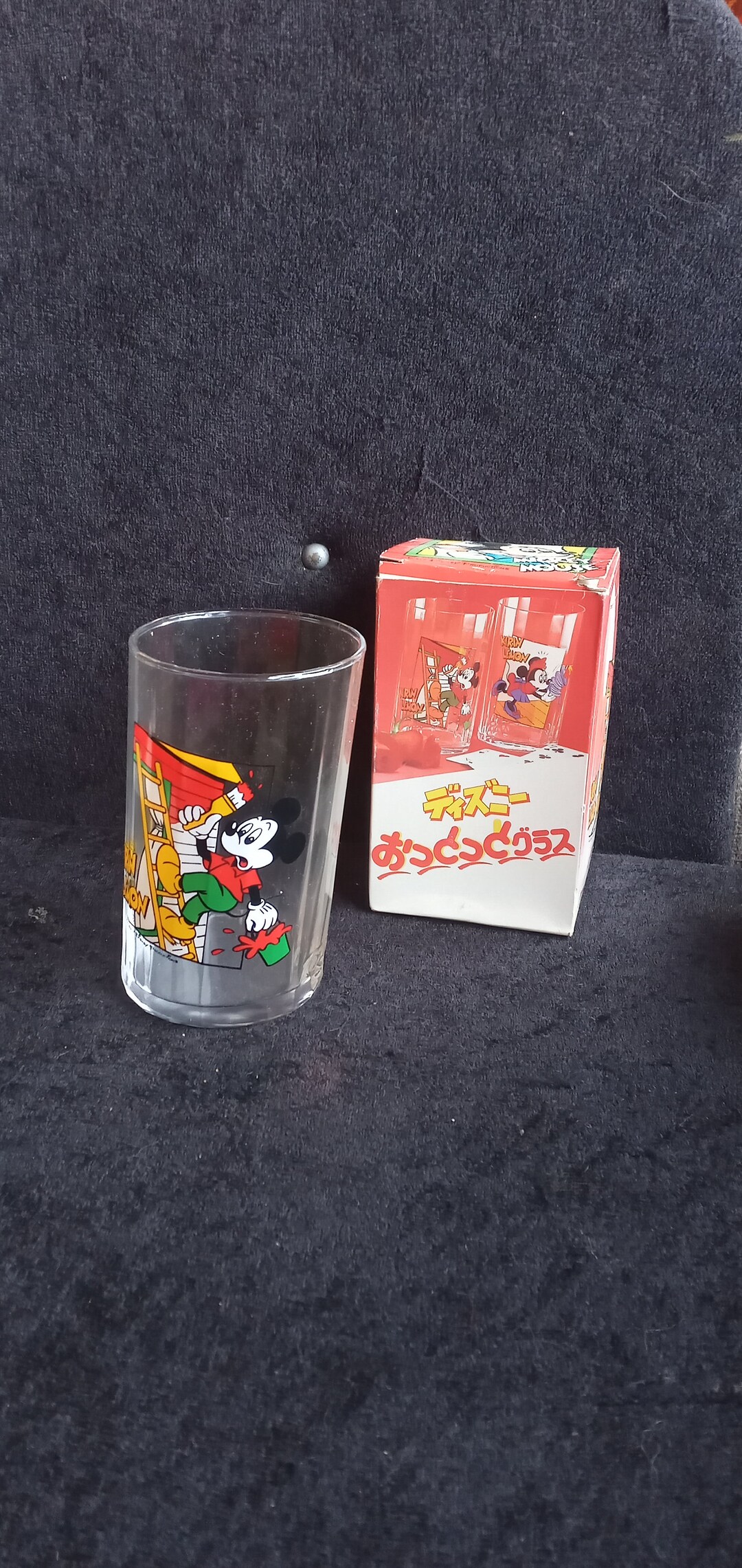 Boxed 1980s Mickey Mouse Disney Tokyo Kirin Lemon Mickey on a Ladder ...