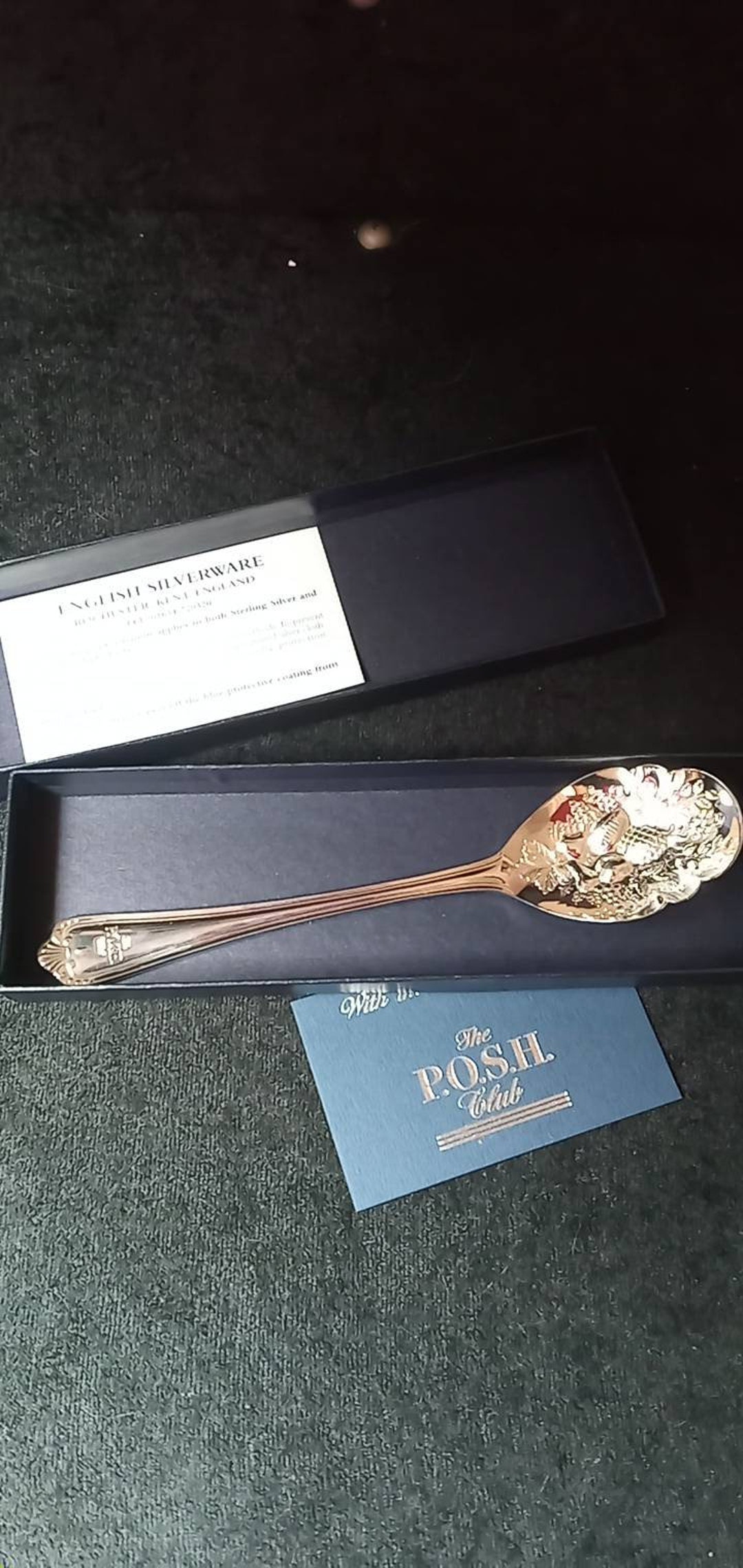 Vintage Berry Spoon, Silver Plate, the POSH Club, P&O Cruise Liner ...