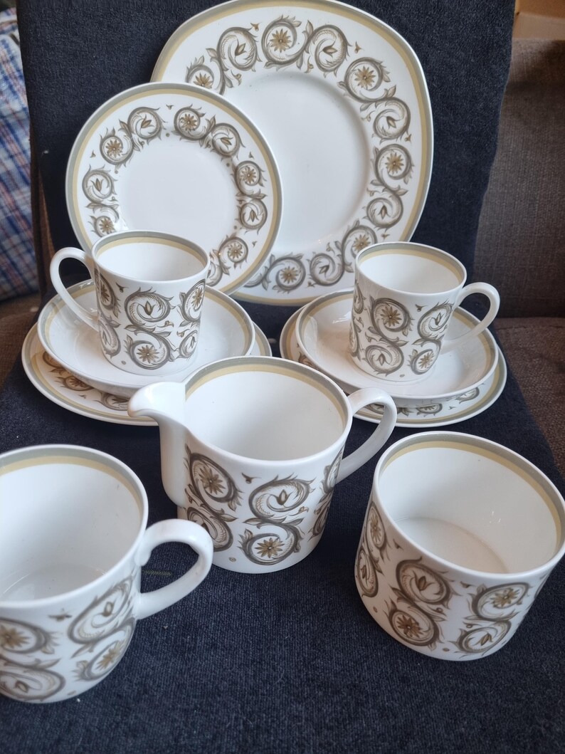 Part Set of Vintage Susie Cooper Venetia Design 1960s From 1950s - Etsy