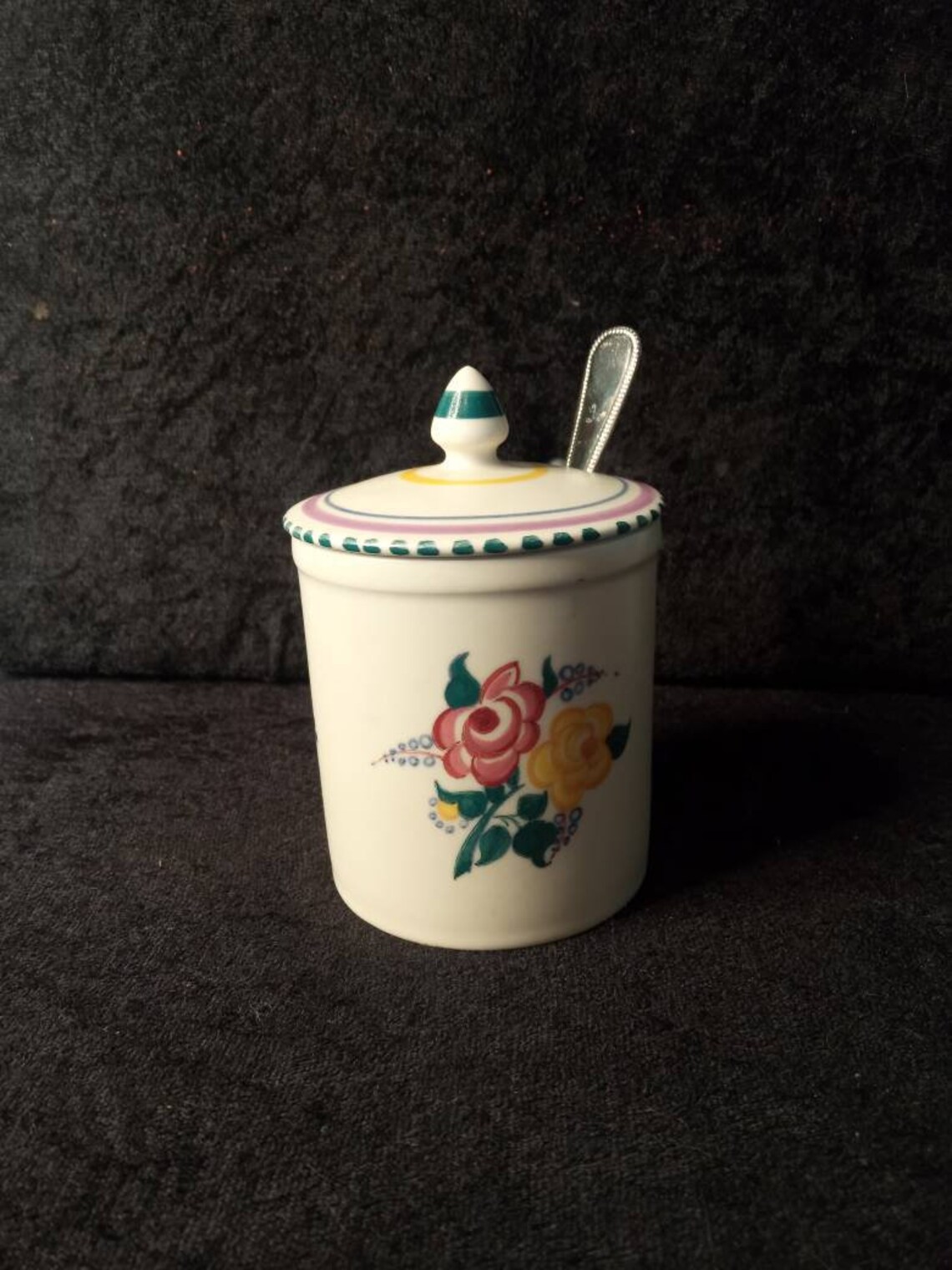 Lovely Vintage Poole Pottery Honey Pot.jam Pot.preserve - Etsy