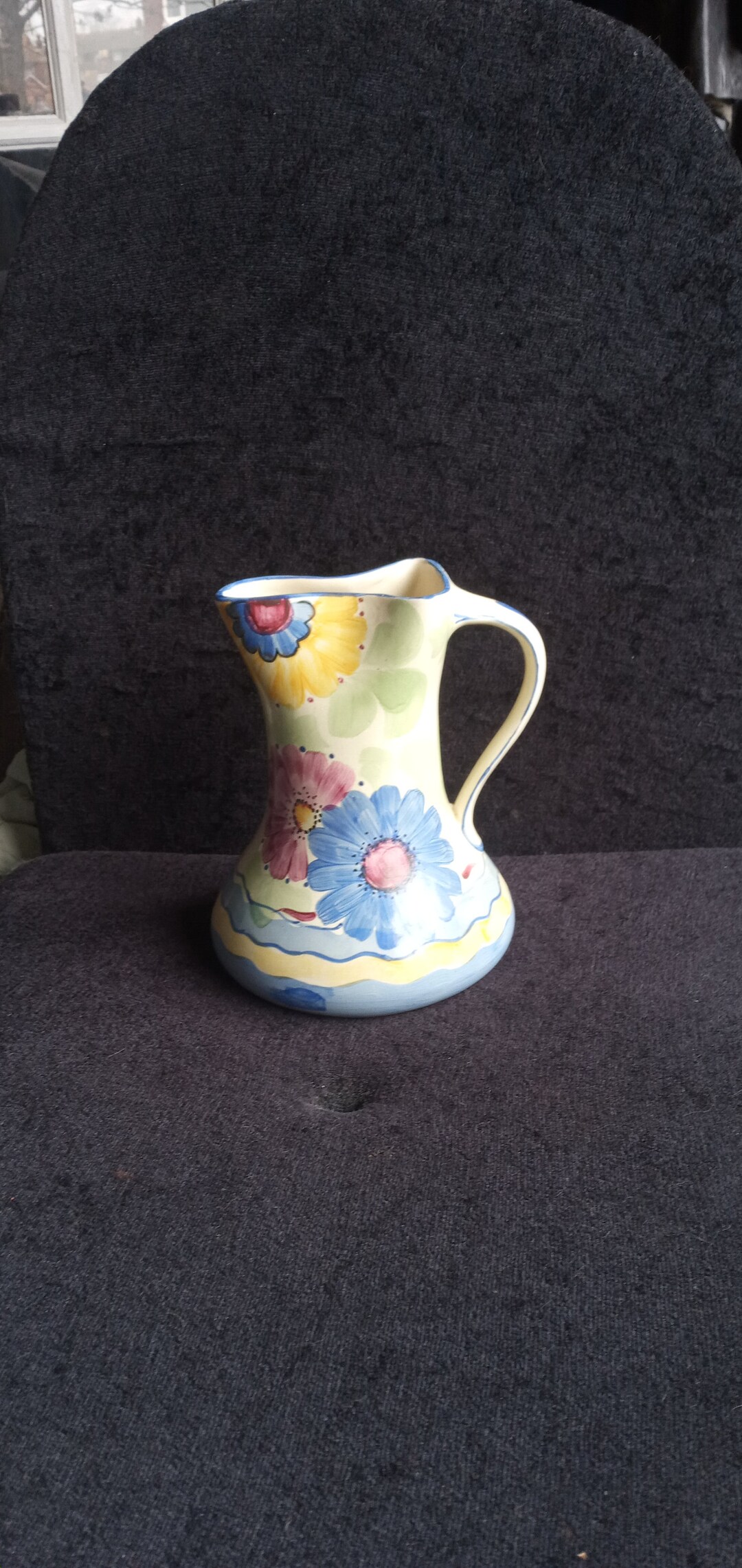 1920s Wades Pottery Art Deco Pinch Nose Hand Painted Water Pitcher ...