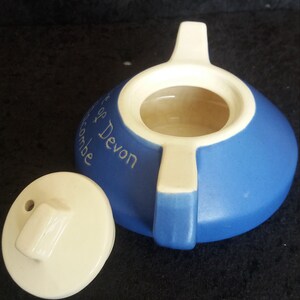 Devonmoor Pottery Art Deco 1930s the Blue of Devon Teapot From ...